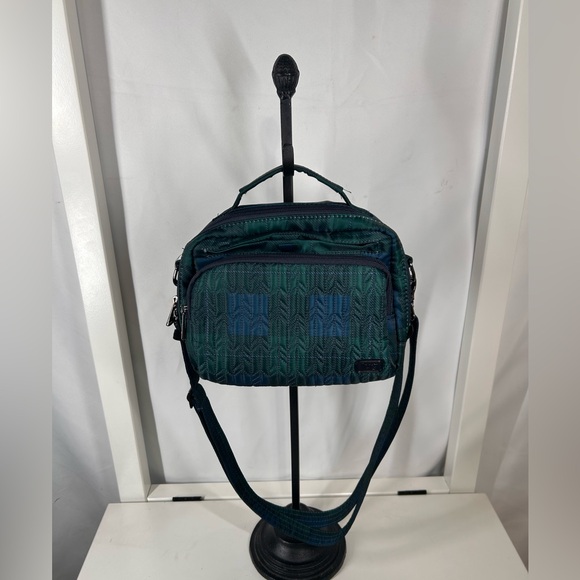 lug | Bags | Nwot Lug Mini Ranger Blue And Green Plaid Removable ...